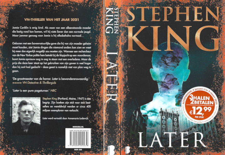 Boek | Later – Stephen King Fanclub